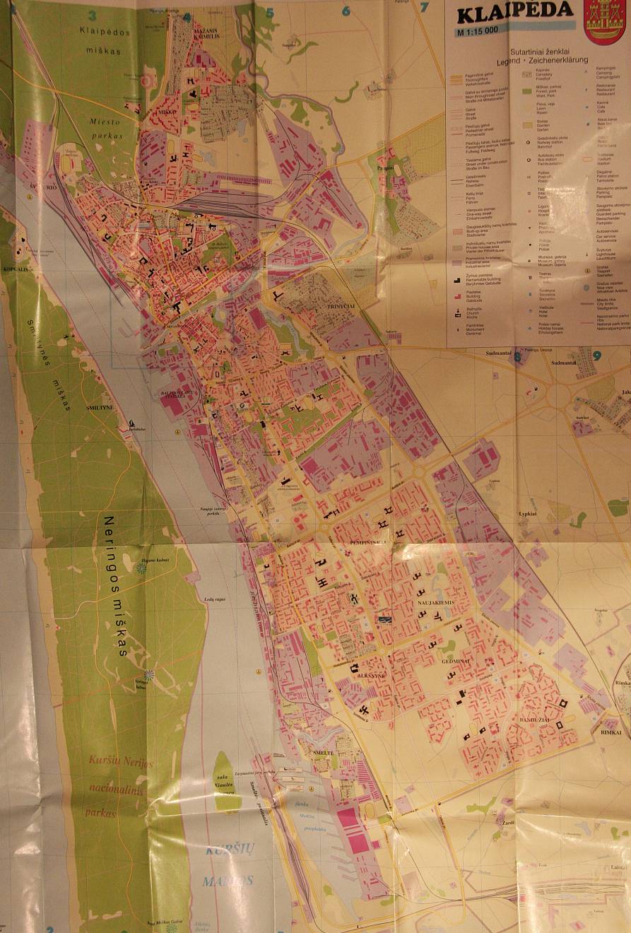 [KLP] Pajūrio planai ir žemėlapiai - Miestai ir architektūra