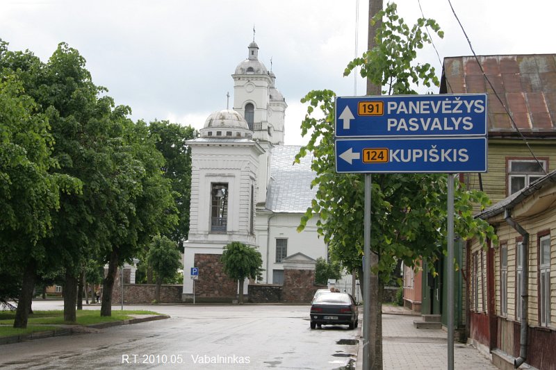 Vabalninkas*, Biržų r. - Miestai ir architektūra