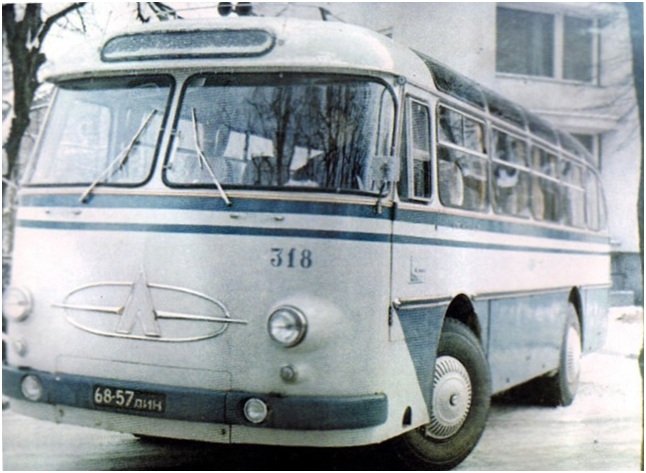 Autobusai ЛАЗ / LAZ Lietuvoje - Miestai ir architektūra