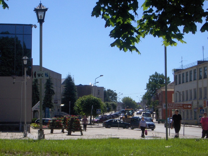 Pasvalys - Miestai ir architektūra