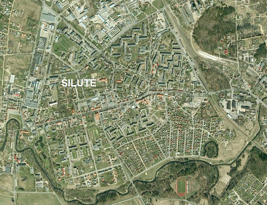 Šilutė senose nuotraukose ir atvirukuose - Miestai ir architektūra