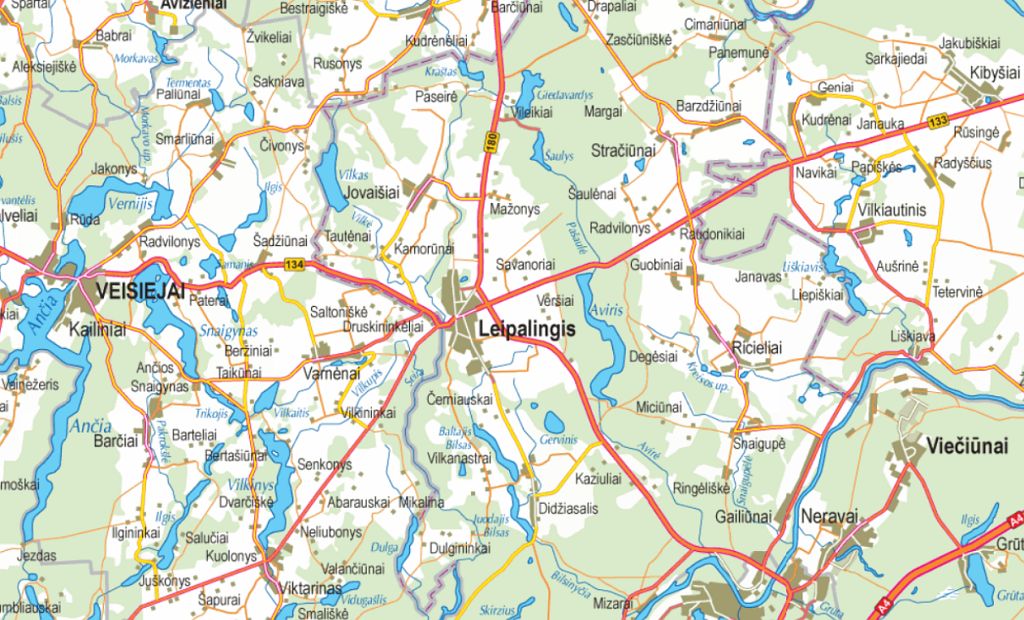 Leipalingis*, miestelis Druskininkų sav. (buv. Lazdijų r.) - Miestai ir ...