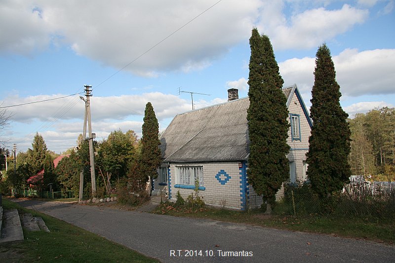 Turmantas, miestelis Zarasų r. - Miestai ir architektūra