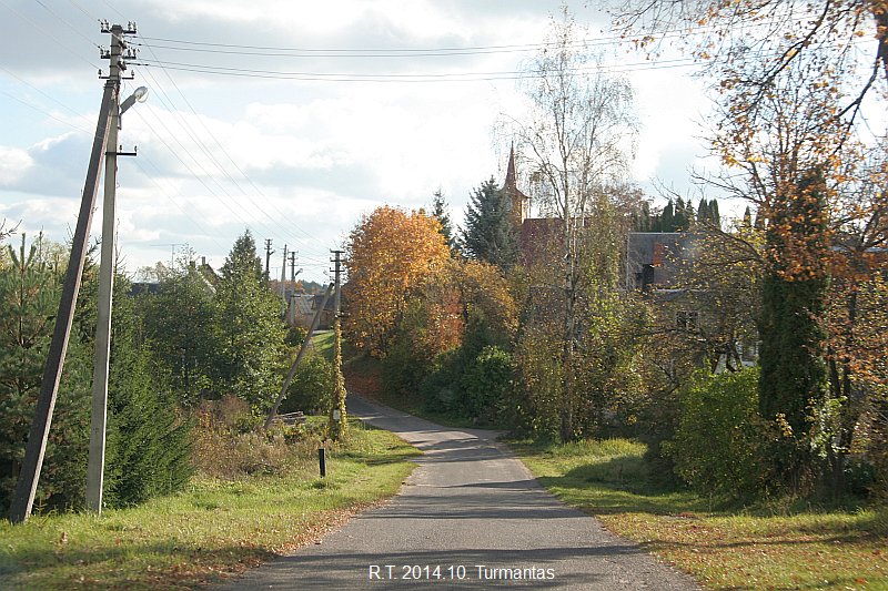 Turmantas, miestelis Zarasų r. - Miestai ir architektūra
