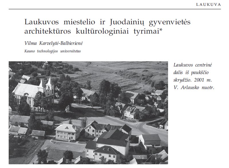 Laukuva*, Šilalės r. - miestelis lietingiausioje Lietuvos vietoje ...