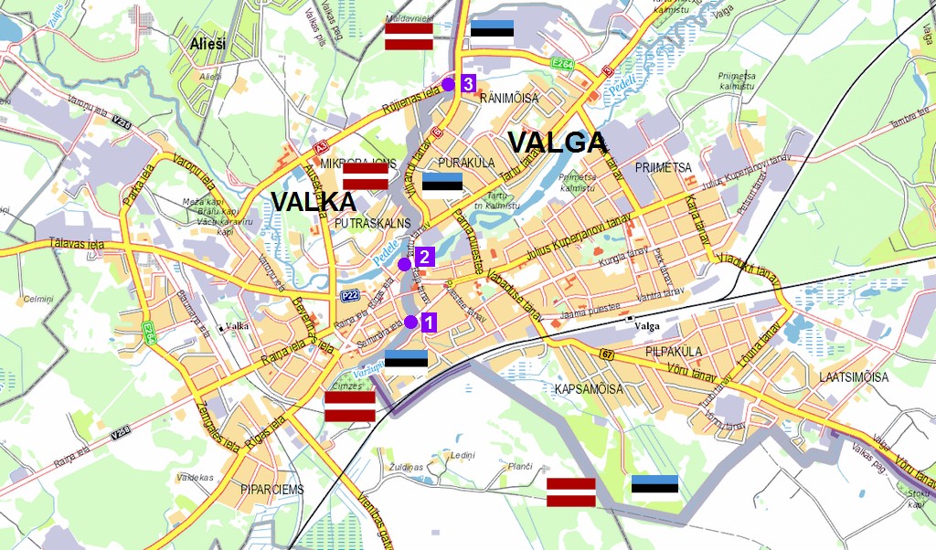 Valstybių sienų ir pasienio punktų nuotraukos - Miestai ir architektūra