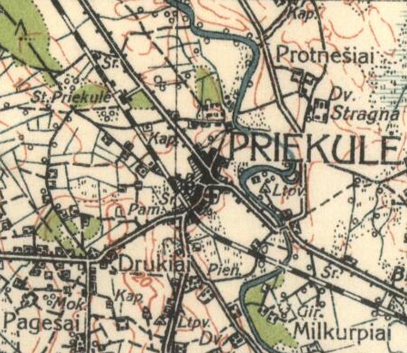 Priekulė, Klaipėdos r. - Miestai ir architektūra