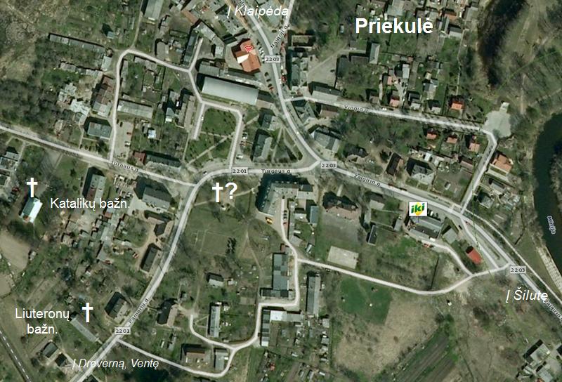Priekulė, Klaipėdos r. - Miestai ir architektūra