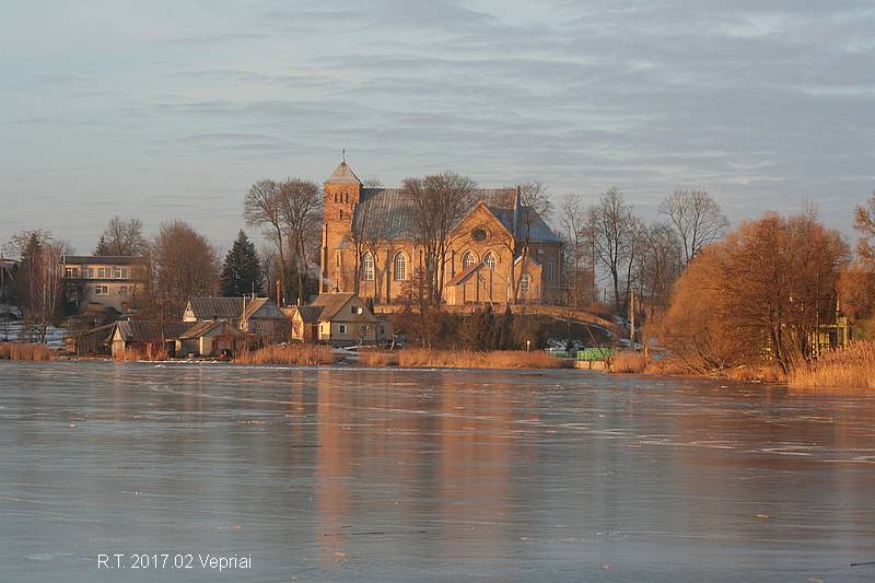 Vepriai*, miestelis Ukmergės r. - Miestai ir architektūra