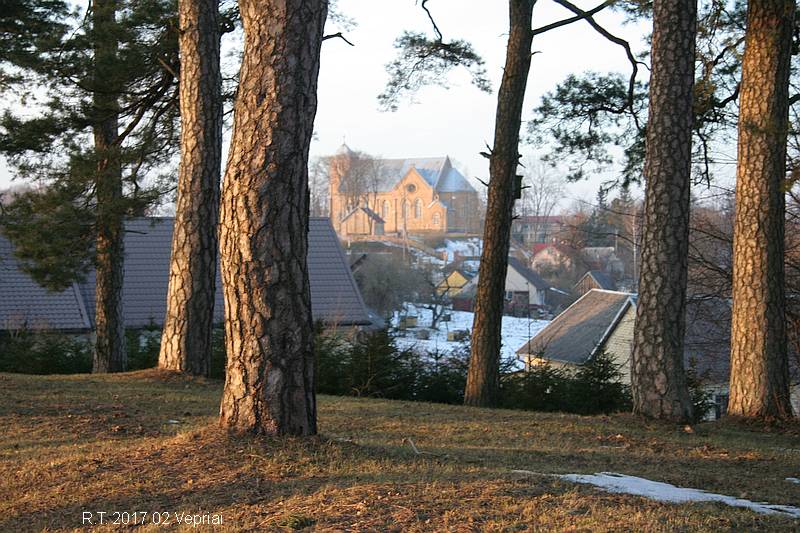 Vepriai*, miestelis Ukmergės r. - Miestai ir architektūra