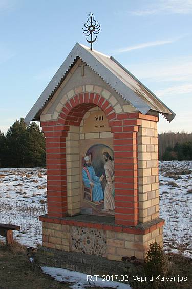 Veprių Kalvarijos, Ukmergės r. - Miestai ir architektūra