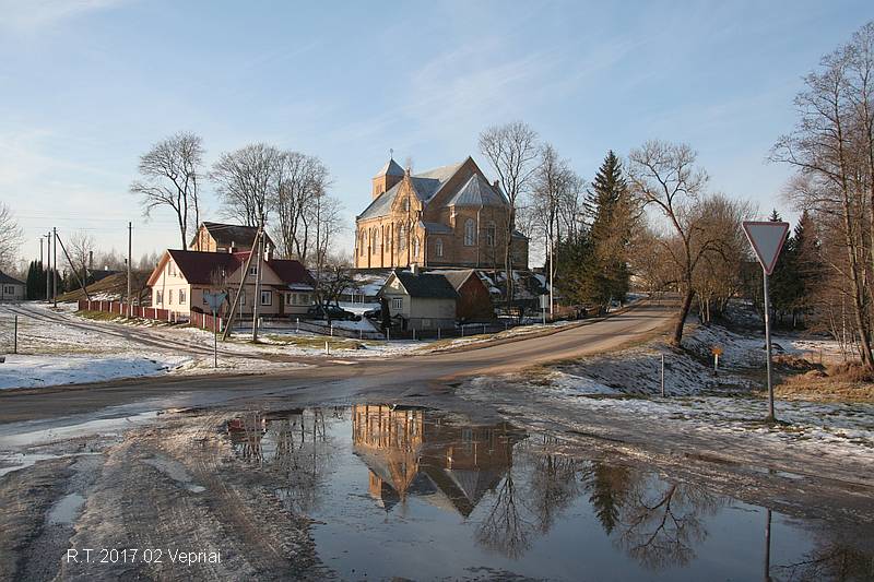 Vepriai*, miestelis Ukmergės r. - Miestai ir architektūra