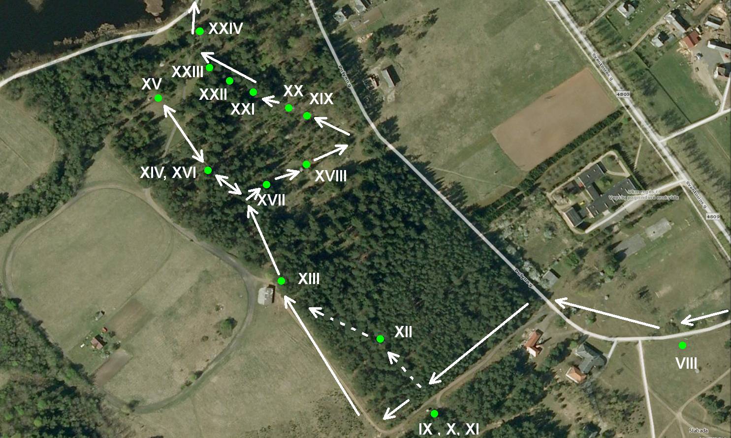 Veprių Kalvarijos, Ukmergės r. - Miestai ir architektūra