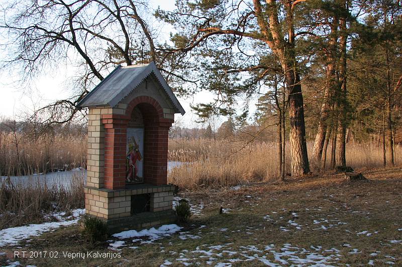 Veprių Kalvarijos, Ukmergės r. - Miestai ir architektūra
