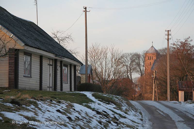 Veprių Kalvarijos, Ukmergės r. - Miestai ir architektūra