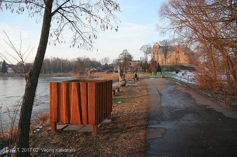 Veprių Kalvarijos, Ukmergės r. - Miestai ir architektūra