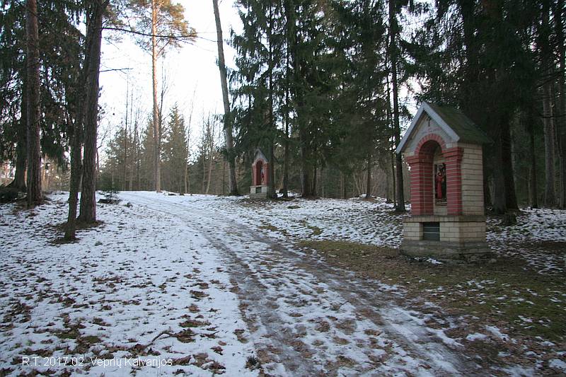 Veprių Kalvarijos, Ukmergės r. - Miestai ir architektūra