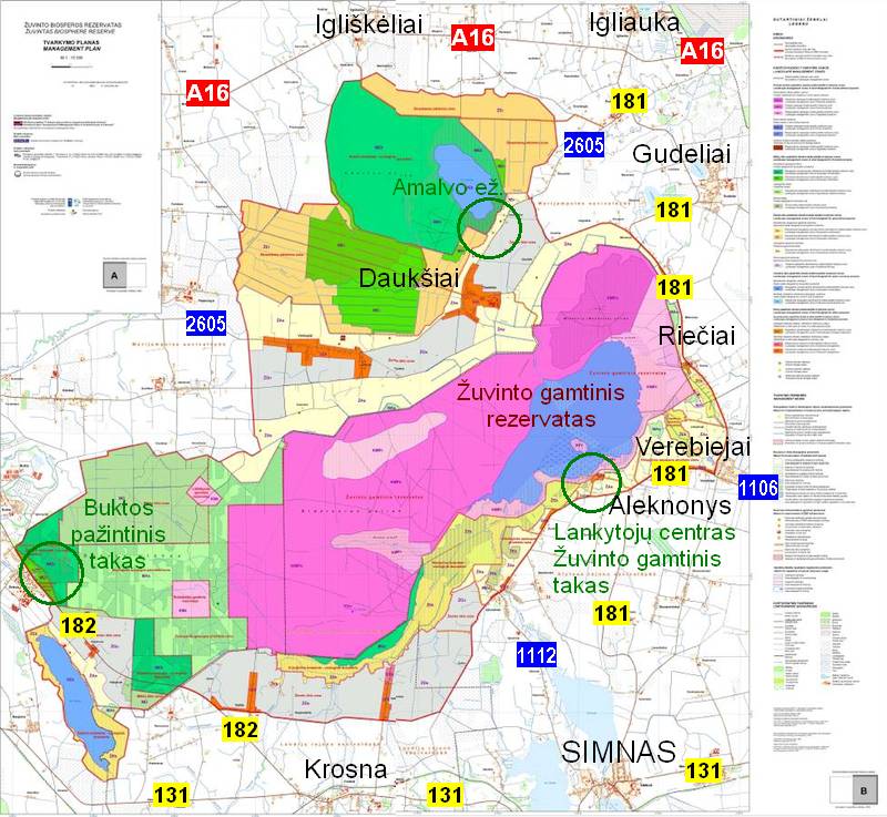 Žuvinto biosferos rezervatas - Miestai ir architektūra