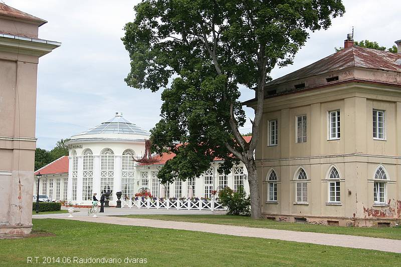 Raudondvario dvaras (pilis), Kauno r. - Miestai ir architektūra