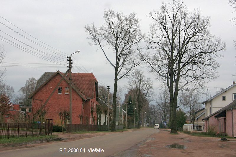 Viešvilė, miestelis Jurbarko r. - Miestai ir architektūra