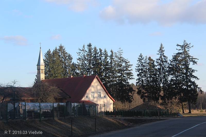 Viešvilė, miestelis Jurbarko r. - Miestai ir architektūra
