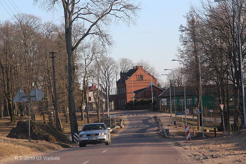 Viešvilė, miestelis Jurbarko r. - Miestai ir architektūra