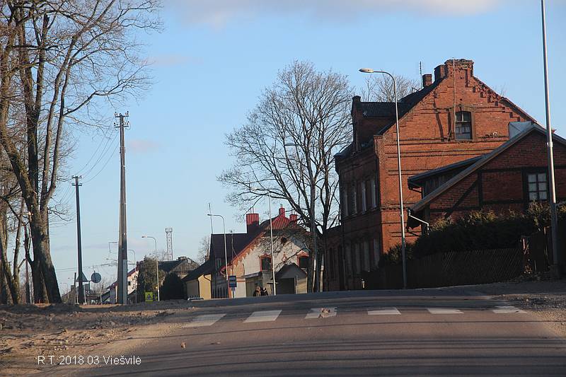 Viešvilė, miestelis Jurbarko r. - Miestai ir architektūra