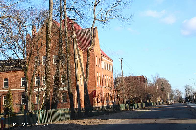 Viešvilė, miestelis Jurbarko r. - Miestai ir architektūra