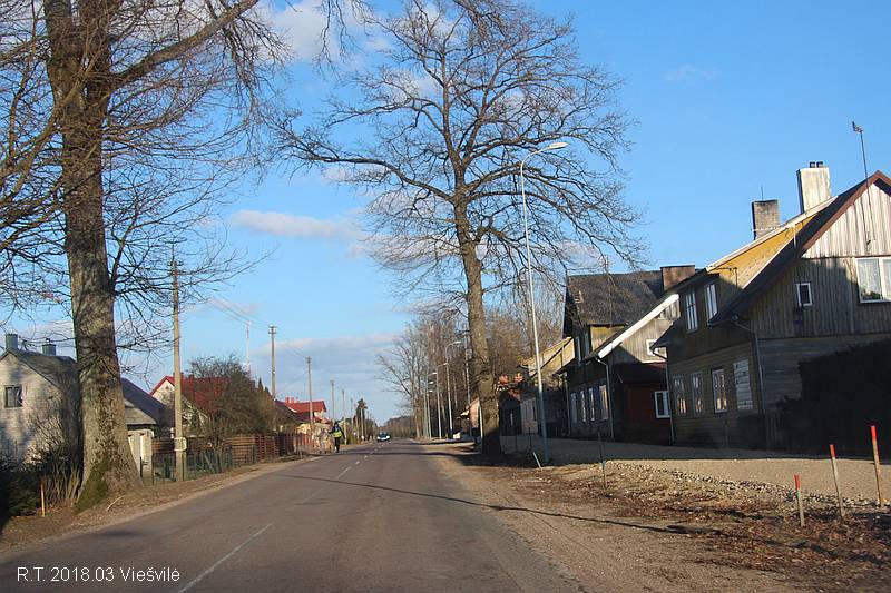Viešvilė, miestelis Jurbarko r. - Miestai ir architektūra