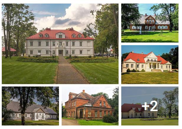 Lietuvos dvarai - Miestai ir architektūra