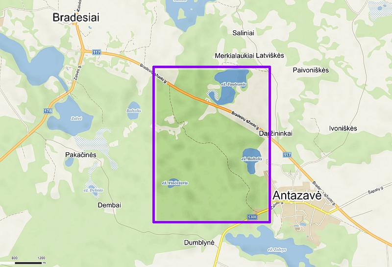 Antazavė, miestelis Zarasų r. - Miestai ir architektūra