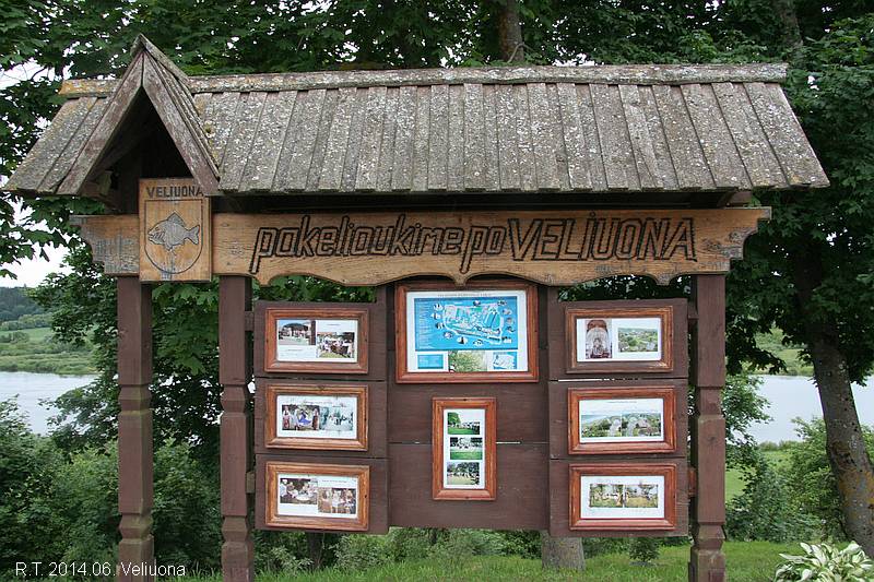 Veliuona, miestelis Jurbarko r. - Miestai ir architektūra