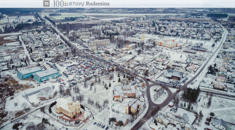 Rudamina*, miestelis Vilniaus r. - Miestai ir architektūra