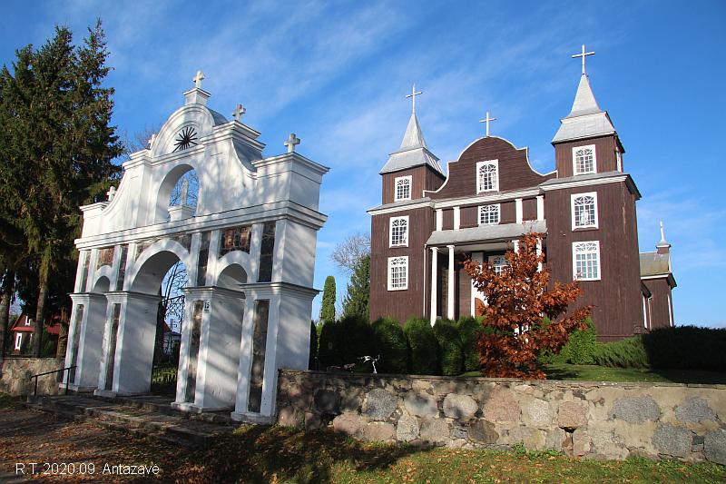 Antazavė, miestelis Zarasų r. - Miestai ir architektūra