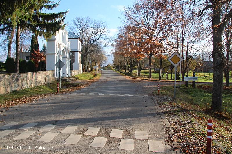 Antazavė, miestelis Zarasų r. - Miestai ir architektūra