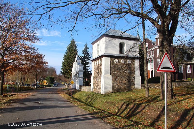 Antazavė, miestelis Zarasų r. - Miestai ir architektūra