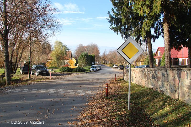 Antazavė, miestelis Zarasų r. - Miestai ir architektūra