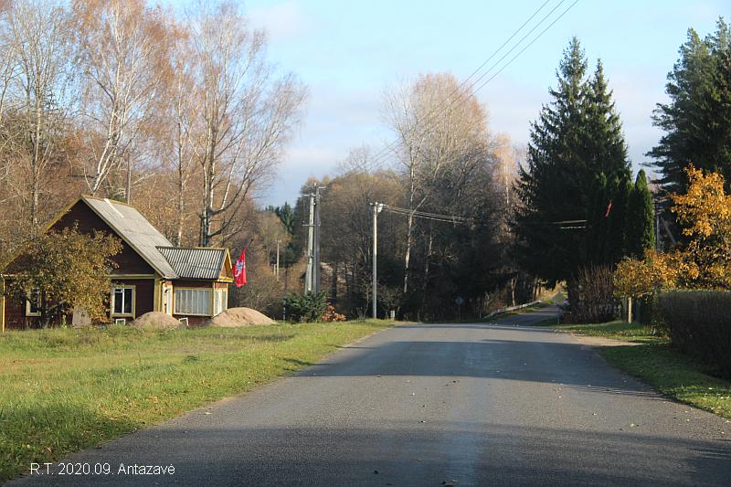 Antazavė, miestelis Zarasų r. - Miestai ir architektūra